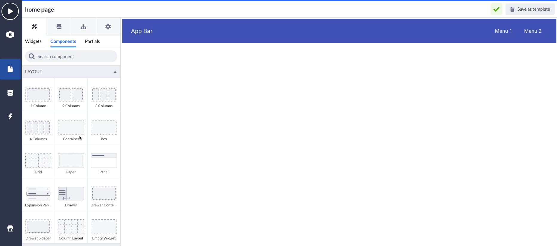 Create a custom widget